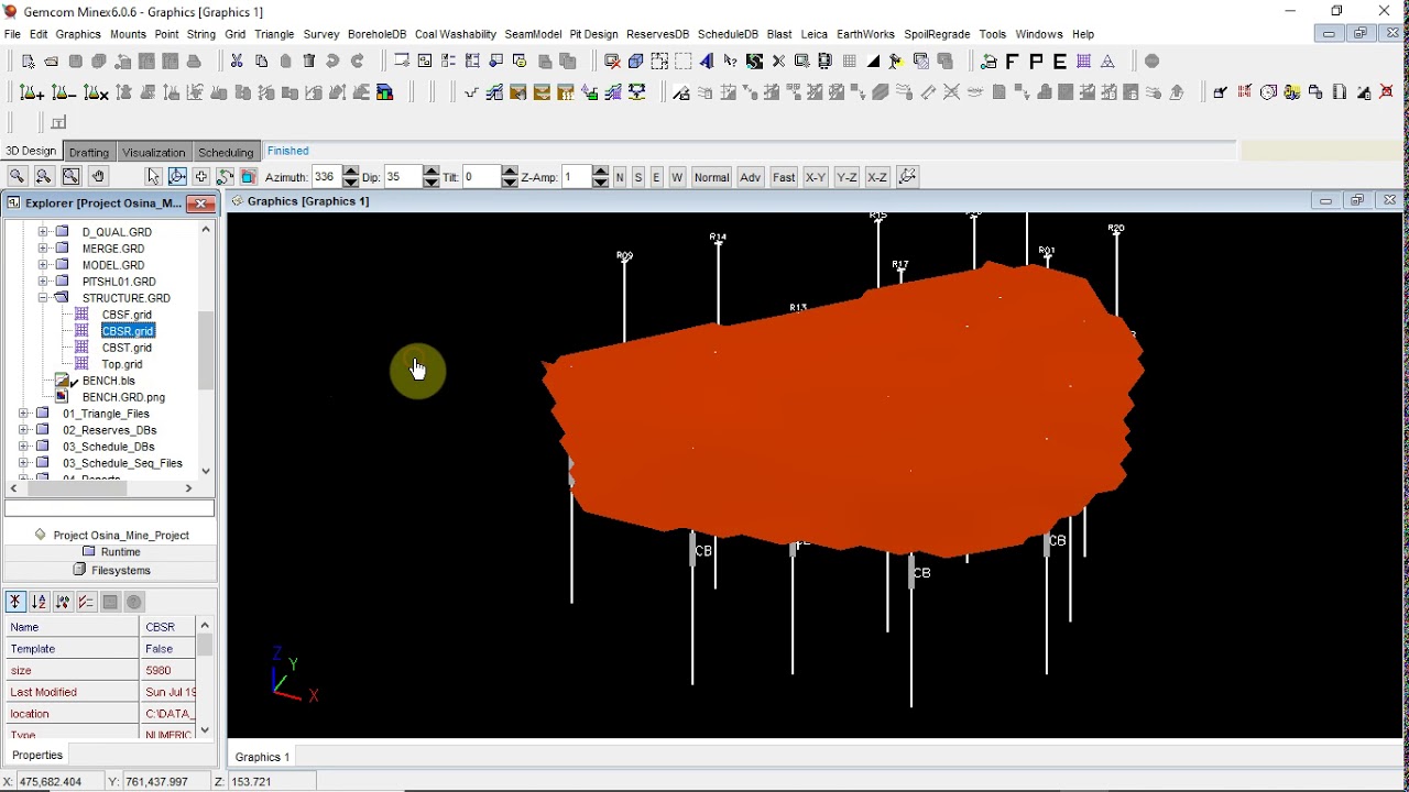 #MM018:Stratified Deposit Models and Mine Design in Minex - YouTube