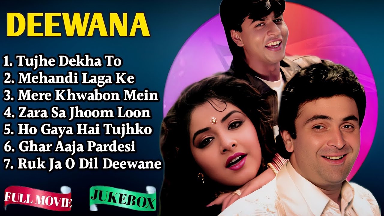 💞Deewana Movie All Songs🌹Audio Jukebox🥀Rishi Kapoor ️ Divya Bharti🌷 ...