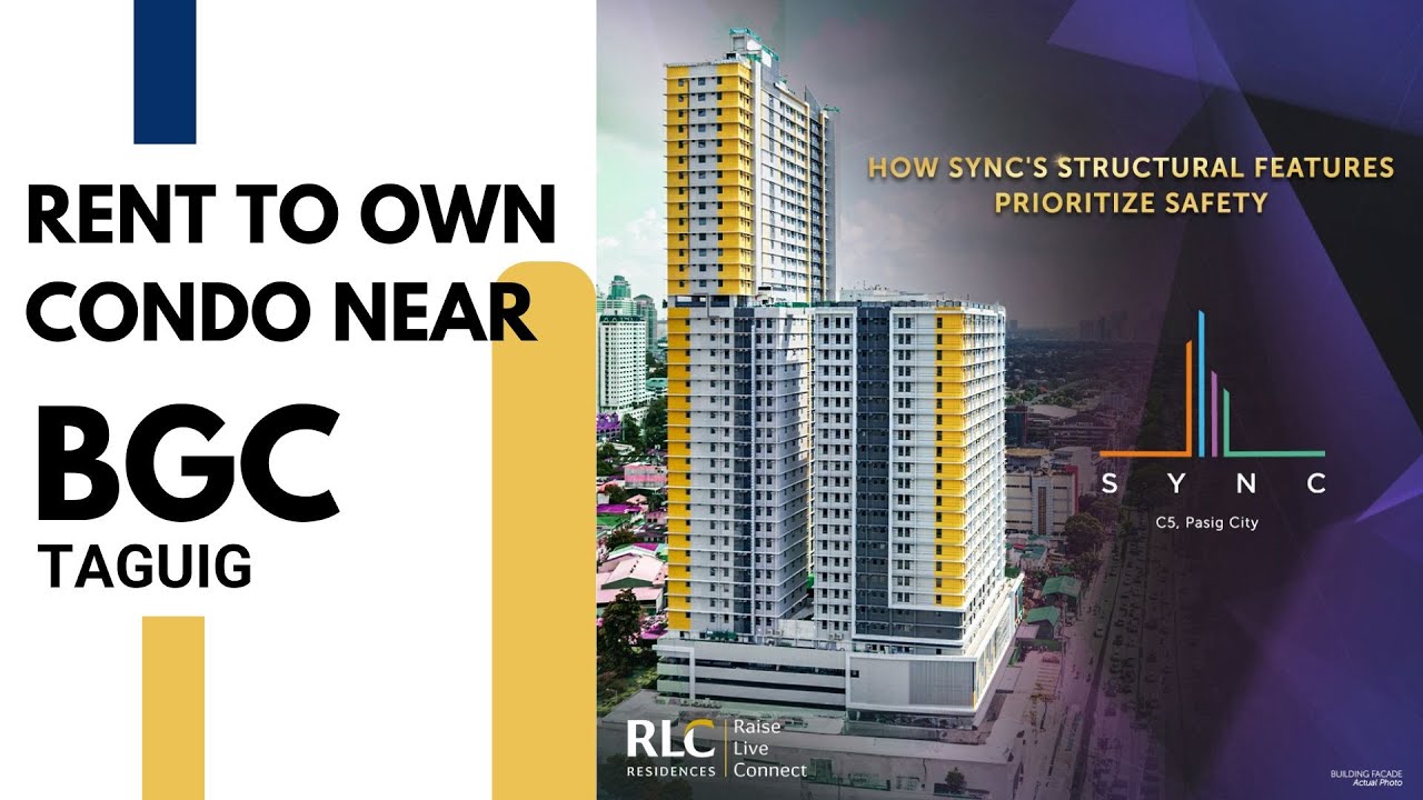 New Condo Rent To Own near BGC 0% Interest in 10 Years? Only at SYNC ...