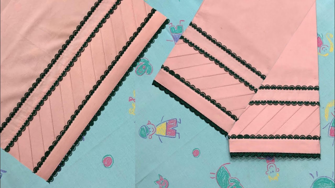 Beautiful Easy and Simple Trouser Design With Lace || # ...