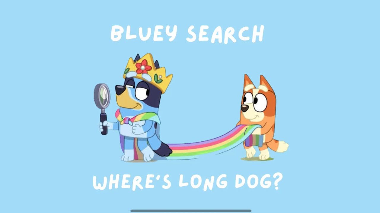 Bluey Search: Where’s Long Dog - YouTube