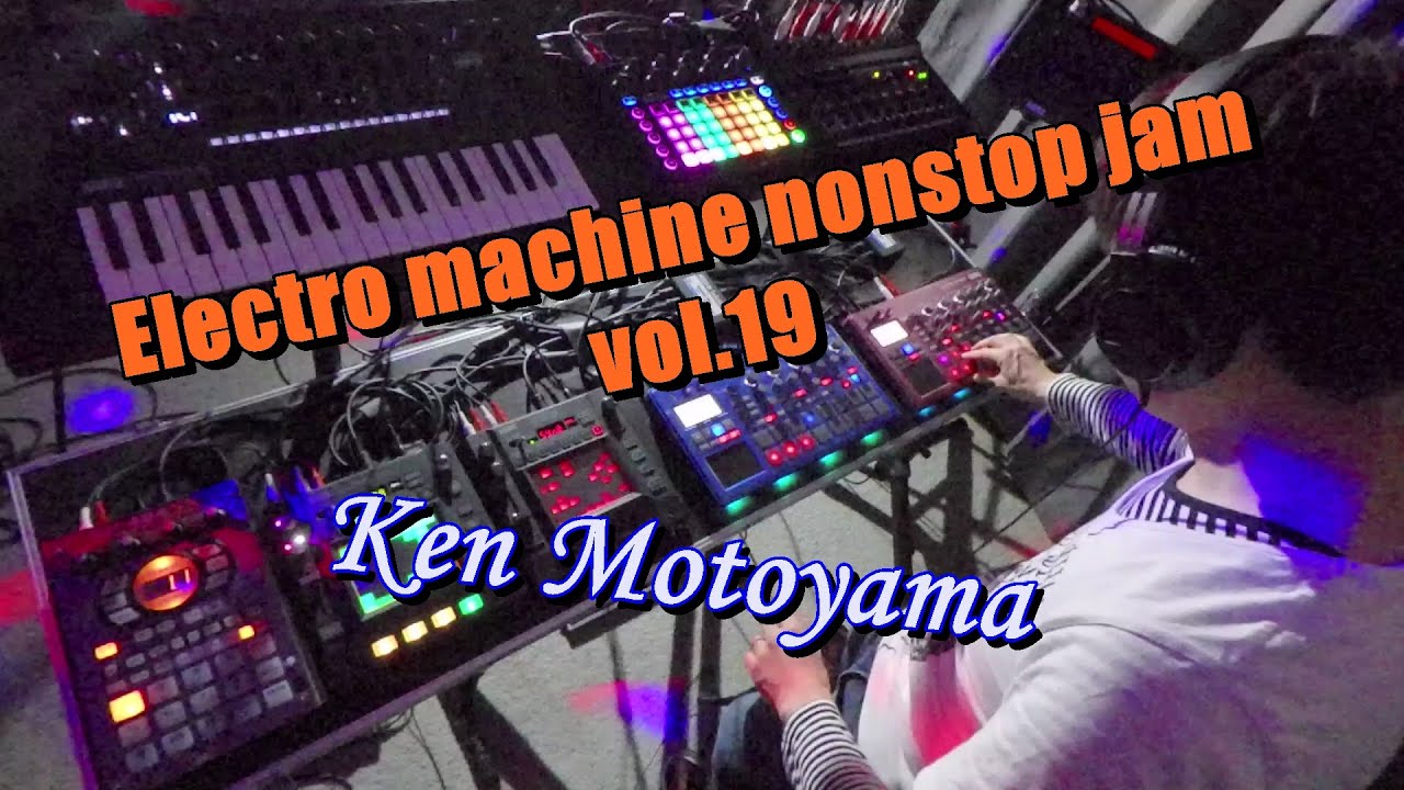 Melodic Techno dance trippin/electribe,kaossilator,circuit,minilogue xd,micro x etc, machines ...