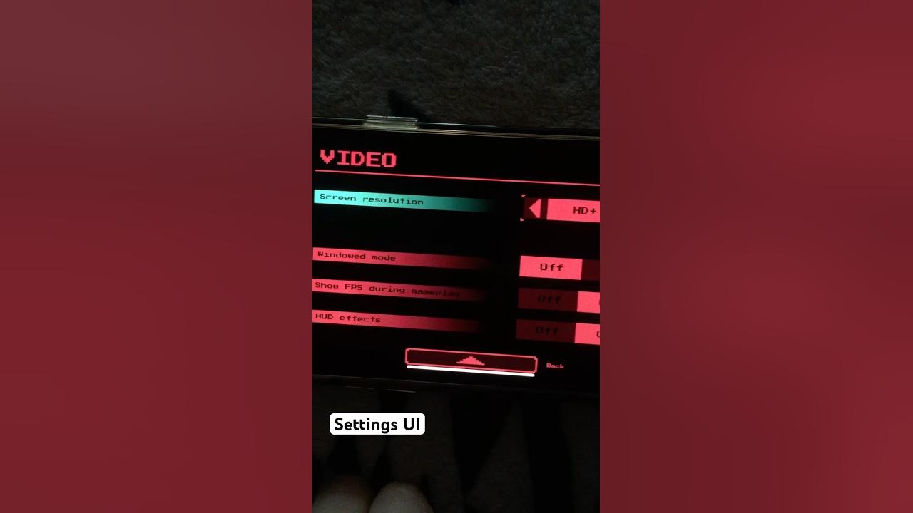 Make settings UI #gamedevcommunity #indiegame #gamedev - YouTube