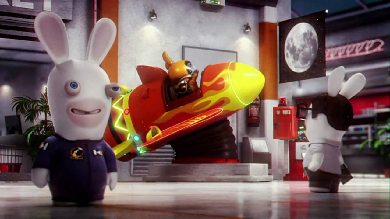 Rabbids Go Home - Failed Attempts - Space Ship gameboot.avi - YouTube