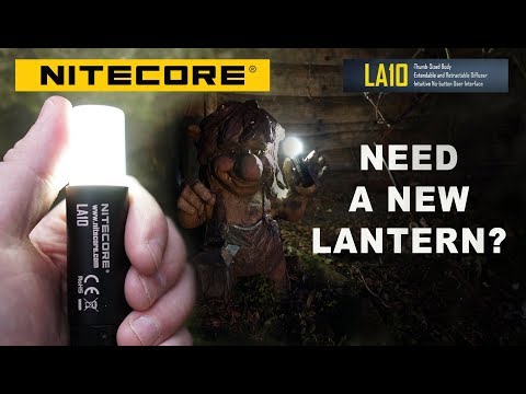 NITECORE LA10 - Lipstick-style Magnetic Camping Light!