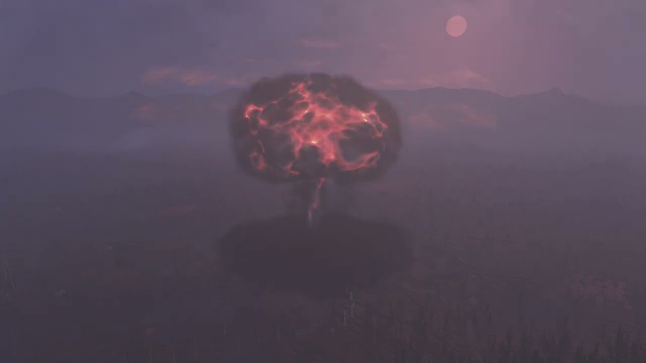 Nuclear blast - Fallout 76 - YouTube