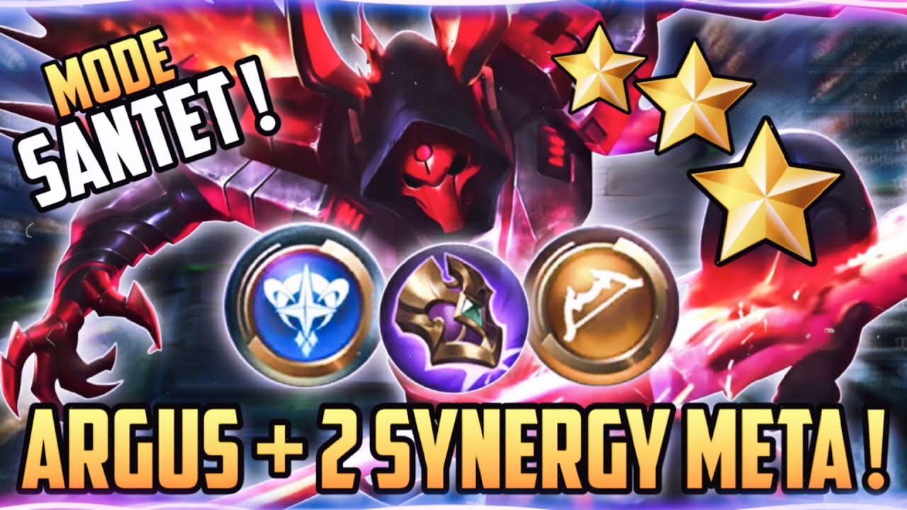 HYPER ARGUS + 2 SYNERGY META EVOLUSI TERSAKIT ! COMBO MAGIC CHESS ...