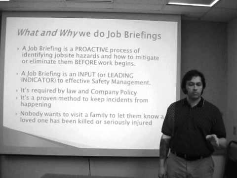 Job Briefings - YouTube