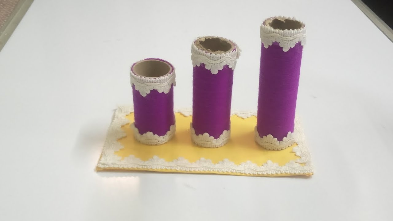 Handmade Pen Stand | Handmade Craft - YouTube