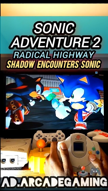 Sonic Adventure 2: Shadow And Sonic Cutscene - First Encounter - Viewed ...