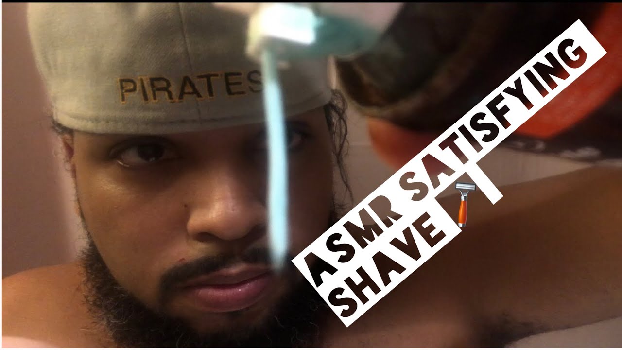 shaving Asmr very satisfying - YouTube