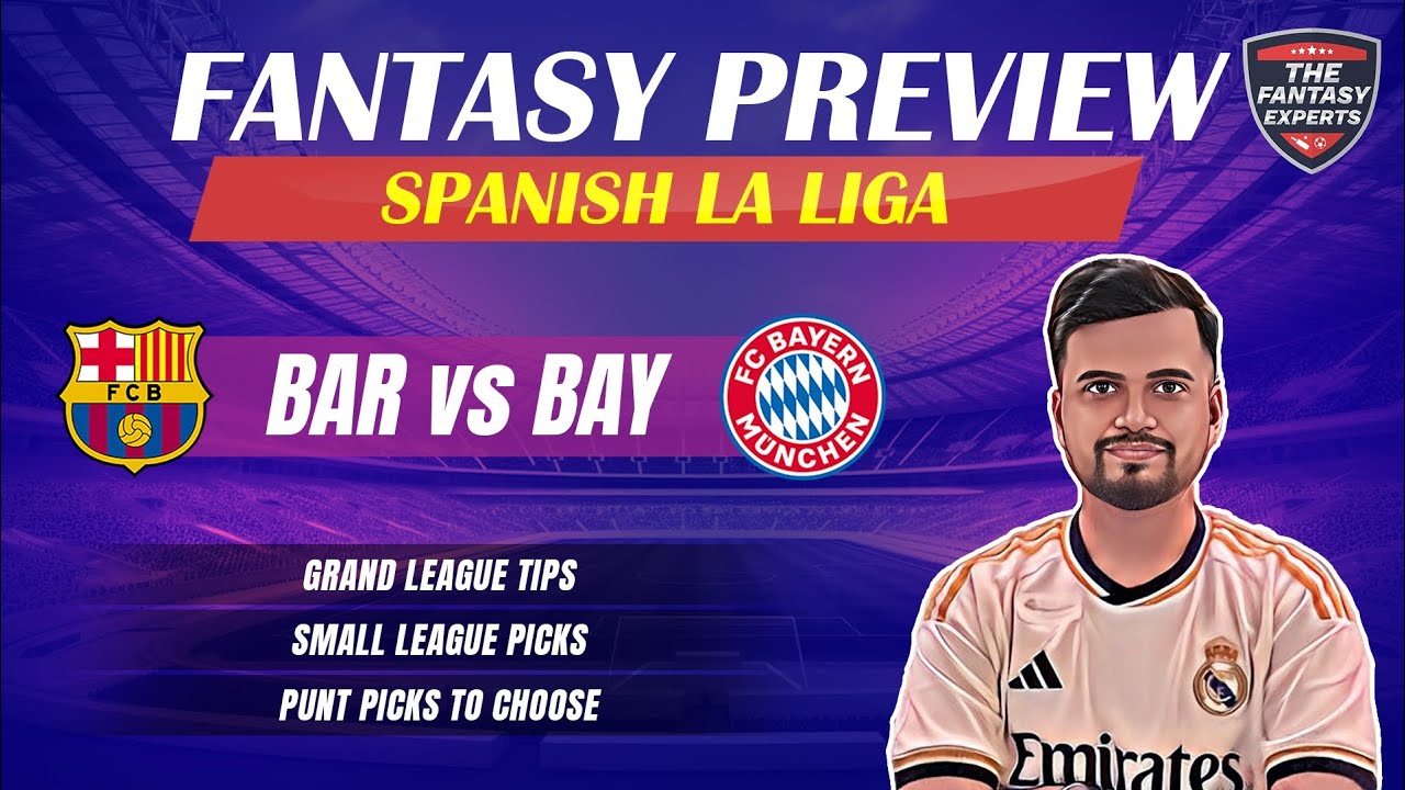 BAR vs BAY Dream11 Team | FC Barcelona vs Bayern Munich Dream11 Team ...