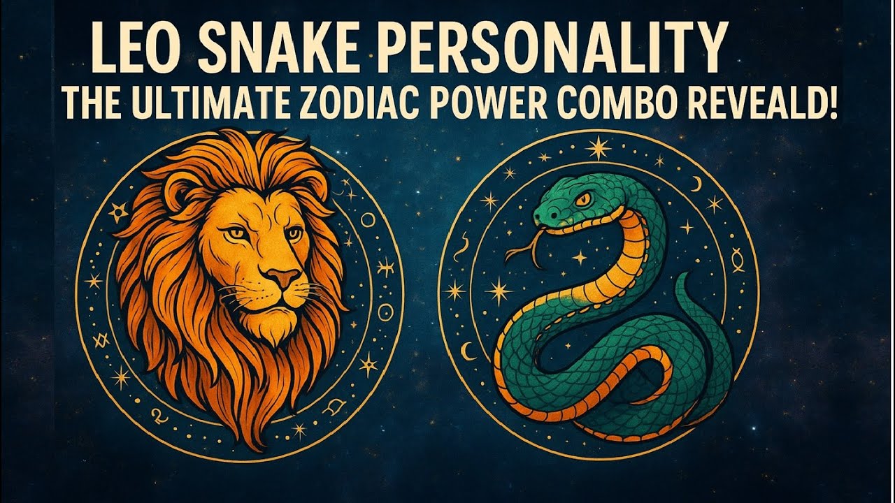 Leo Snake Personality: The Ultimate Zodiac Power Combo Revealed! - YouTube