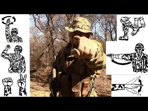 INFANTRYMAN'S GUIDE: Basic Hand & Arm Signals