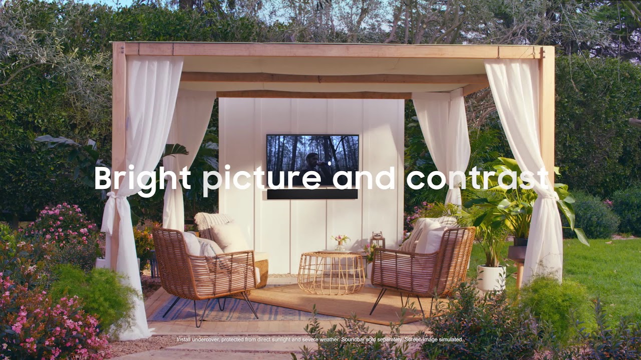 The Terrace Outdoor TV: Entertainment | Samsung - YouTube