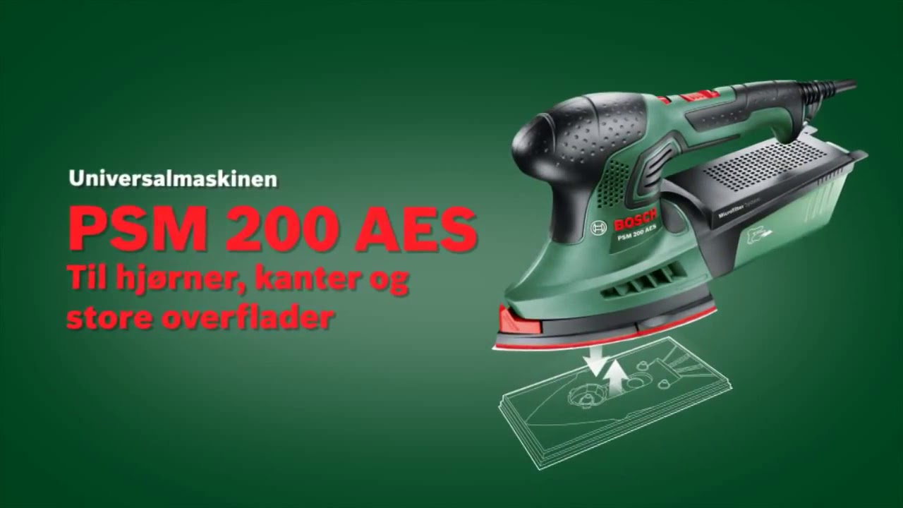Bosch PSM 200 AES - YouTube