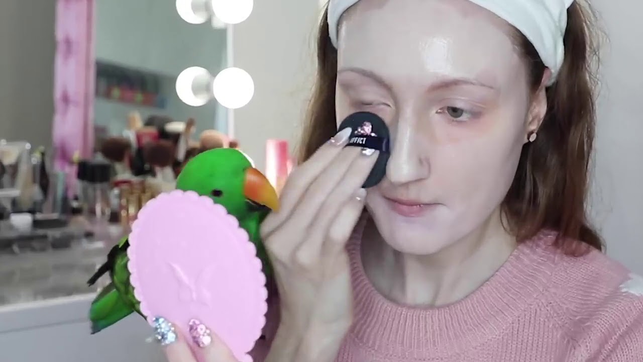 FULL FACE OF KOREAN MAKEUP #BEST TUTORIAL MAKE UP 2018 - YouTube