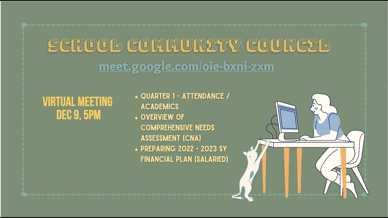 School Community Council December 2022