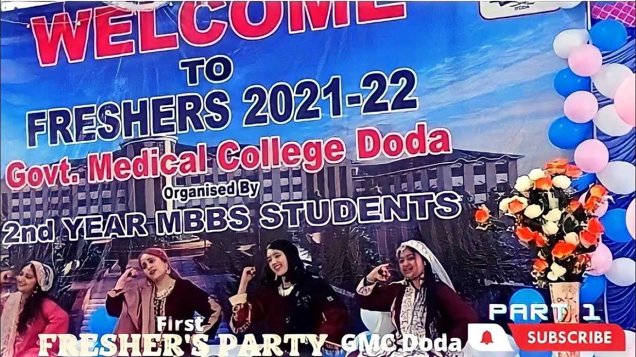 Fresher's Party| Gmc Doda | Part 01 - YouTube