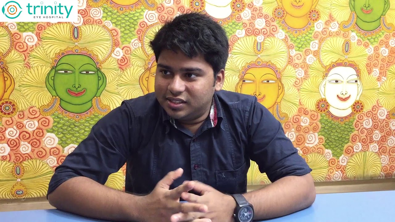 Trinity Eye Hospital | Lasik Patient Testimonial | Mr. Thejus P Menon ...