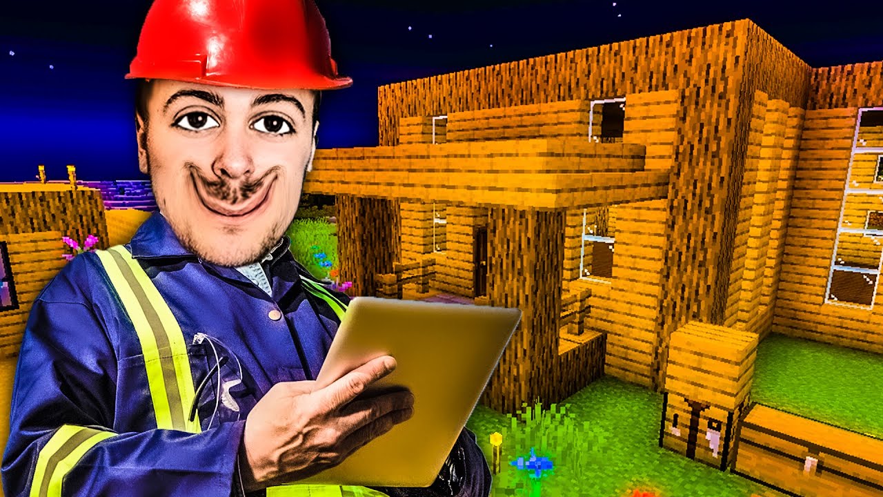 BUILDING A MANSION || Minecraft Survival - #4 - YouTube