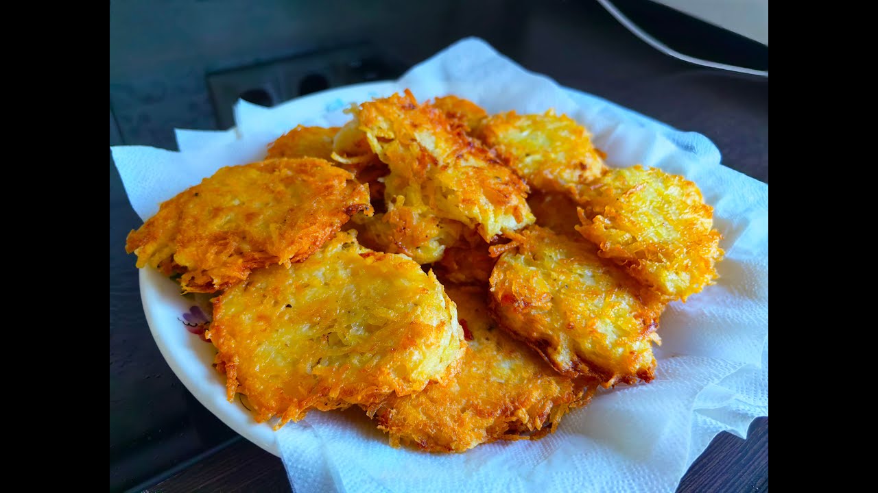 Potato Rosti Recipe - Crispy, Crunchy potatoes - YouTube