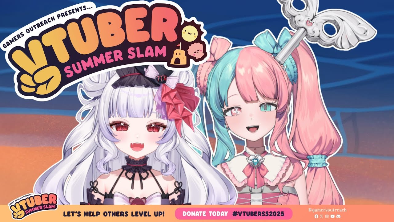 【CHARITY STREAM】VTUBER SUMMER SLAM FT. GAMERS OUTREACH! - YouTube