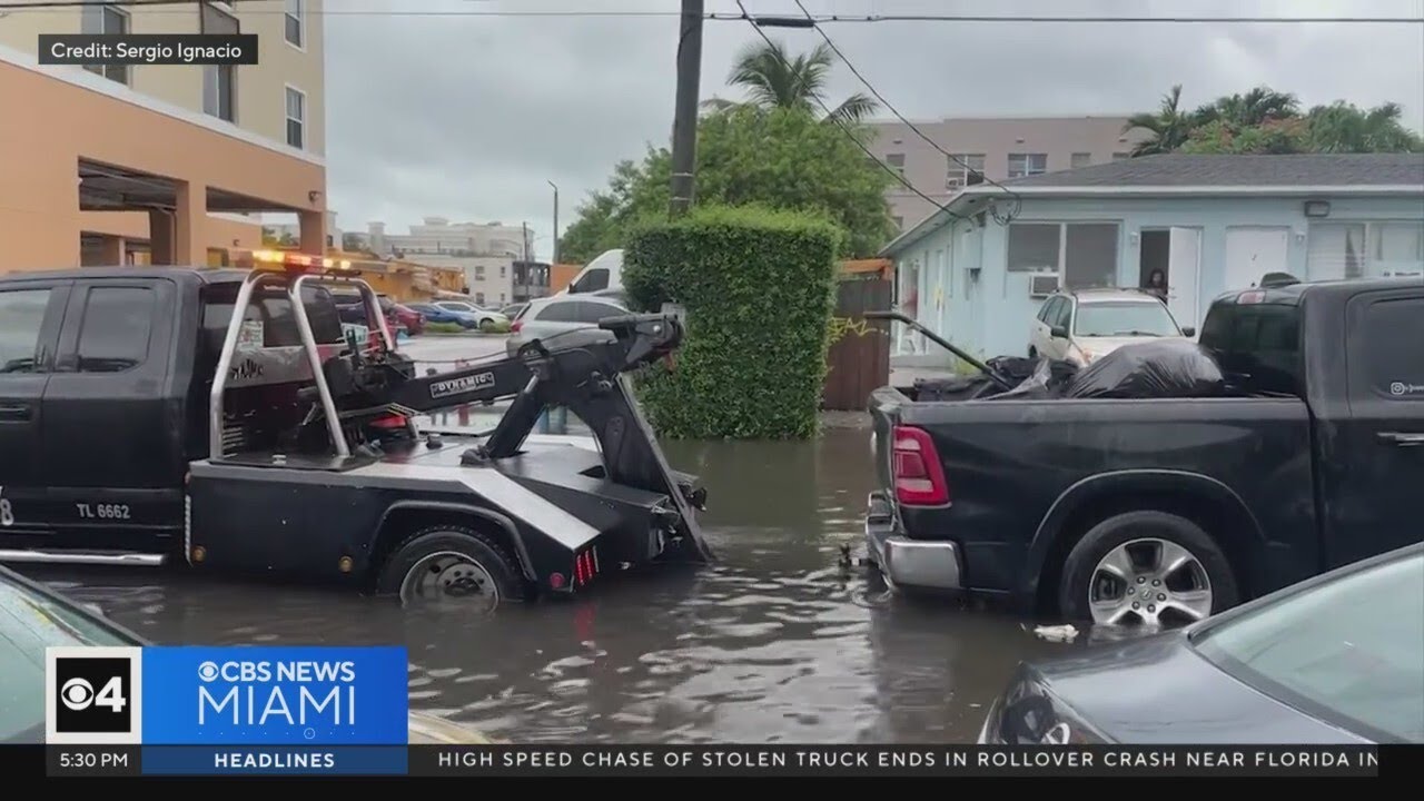 Miami takes measures to prevent street flooding ahead of severe weather ...