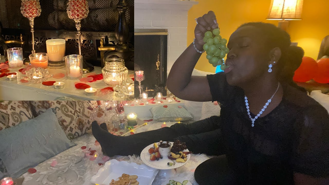 ROMANTIC INDOOR PICNIC/DATE NIGHT - YouTube