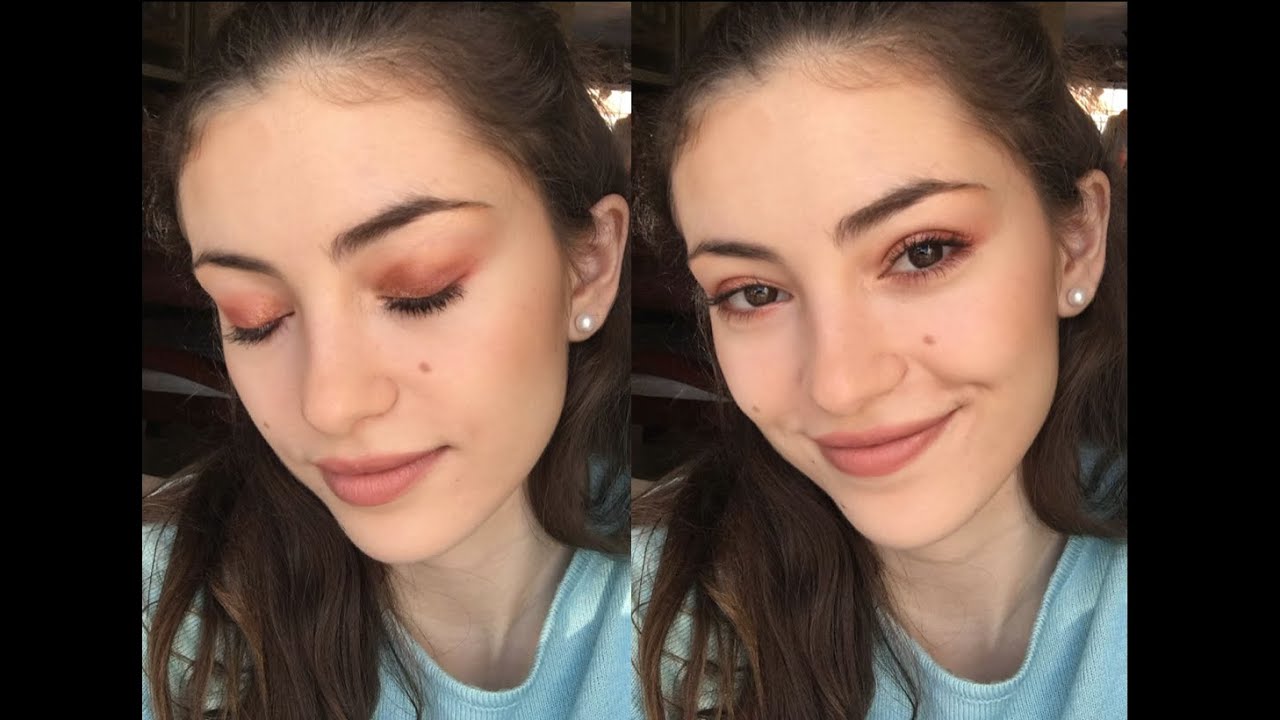 Rosy Copper Makeup Tutorial | Colourpop Dream St Palette - YouTube