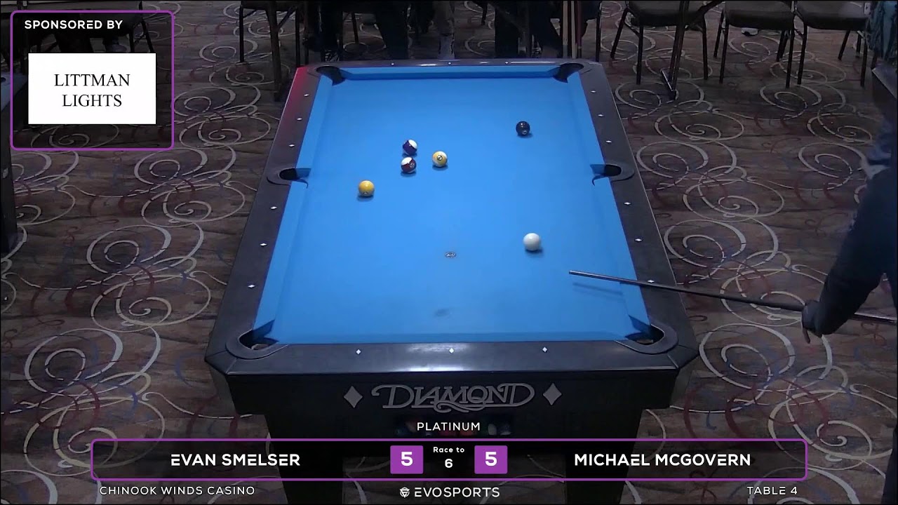 EVAN SMELSER vs MICHAEL MCGOVERN - WBCA 8 BALL 2025 - TABLE 4 ...