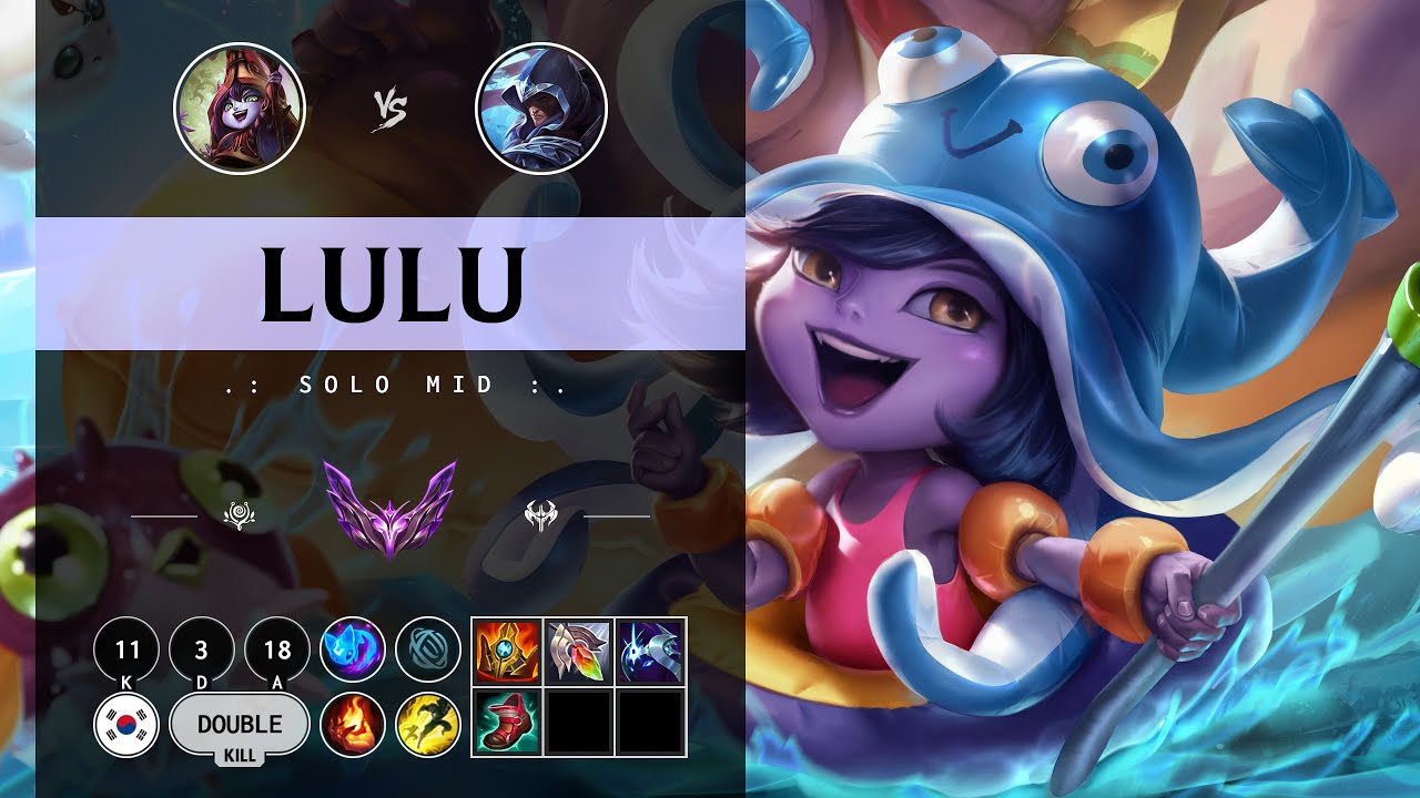 Lulu Mid vs Talon - KR Master Patch 14.9 - YouTube