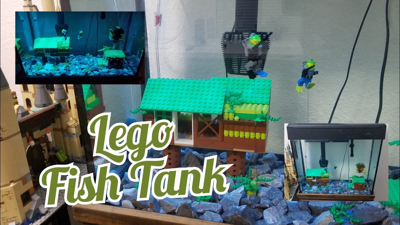 Upgraded the Lego Fish Tank MOC, Lego Fish Tank #lego #fishtank # ...