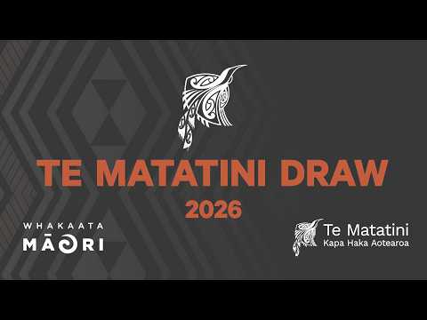 2026 Te Matatini Draw