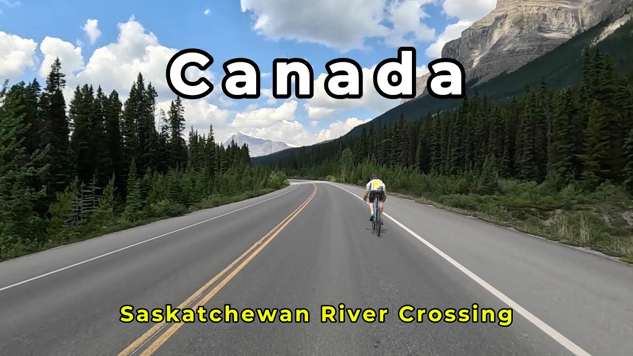 [Indoor riding] Saskatchewan River Crossing | Canada - YouTube