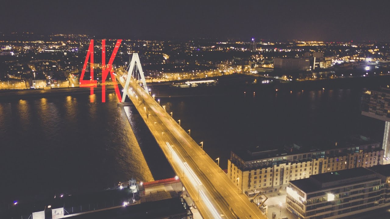 Germany Köln Cologne 4K DJI drone - YouTube
