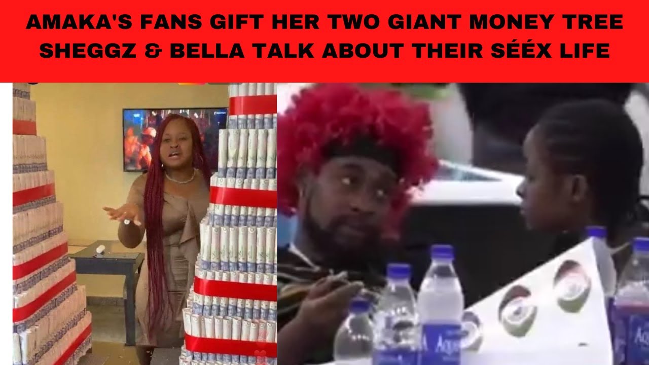 AMAKA'S Fans gifts her 2 Giant money tree|GRovvy apologies to Daniella ...