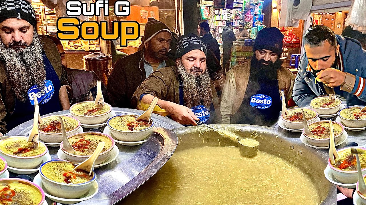 Best Street Soup Pakistan | Famous Sufi G Chicken Soup & Desi Chicken ...