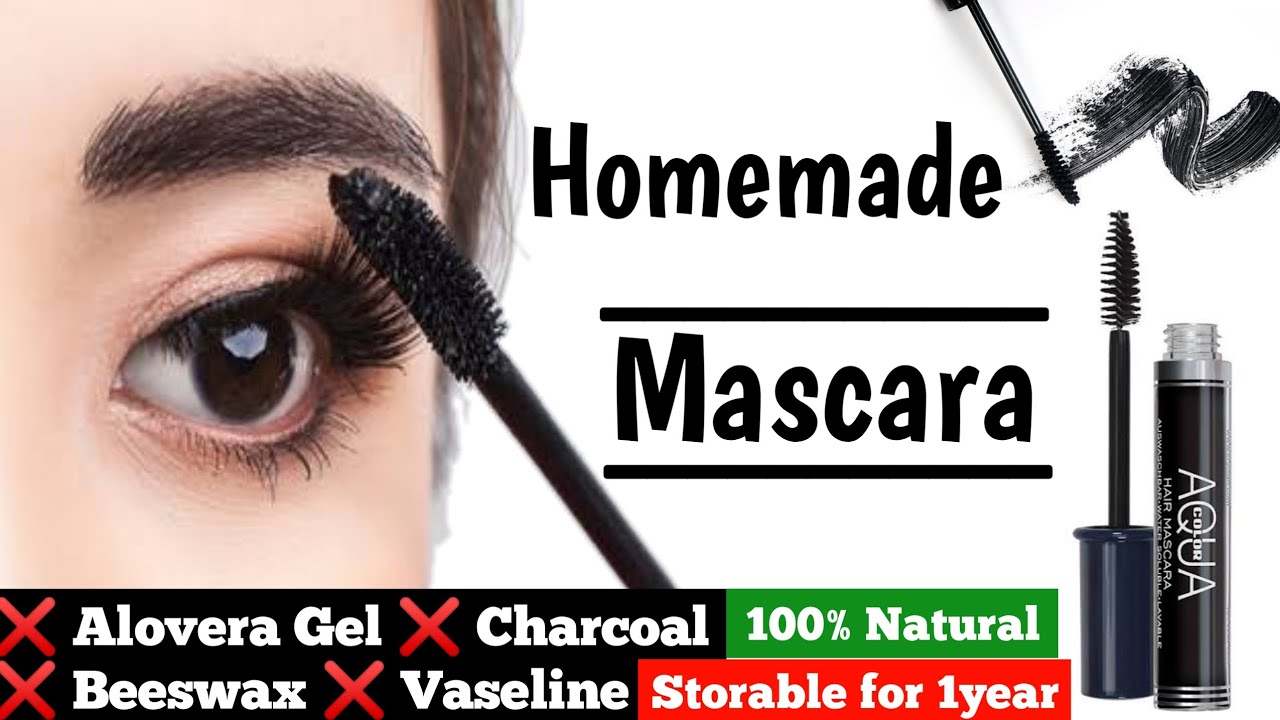DIY Mascara at home || How to make Mascara at home / Homemade Mascara ...