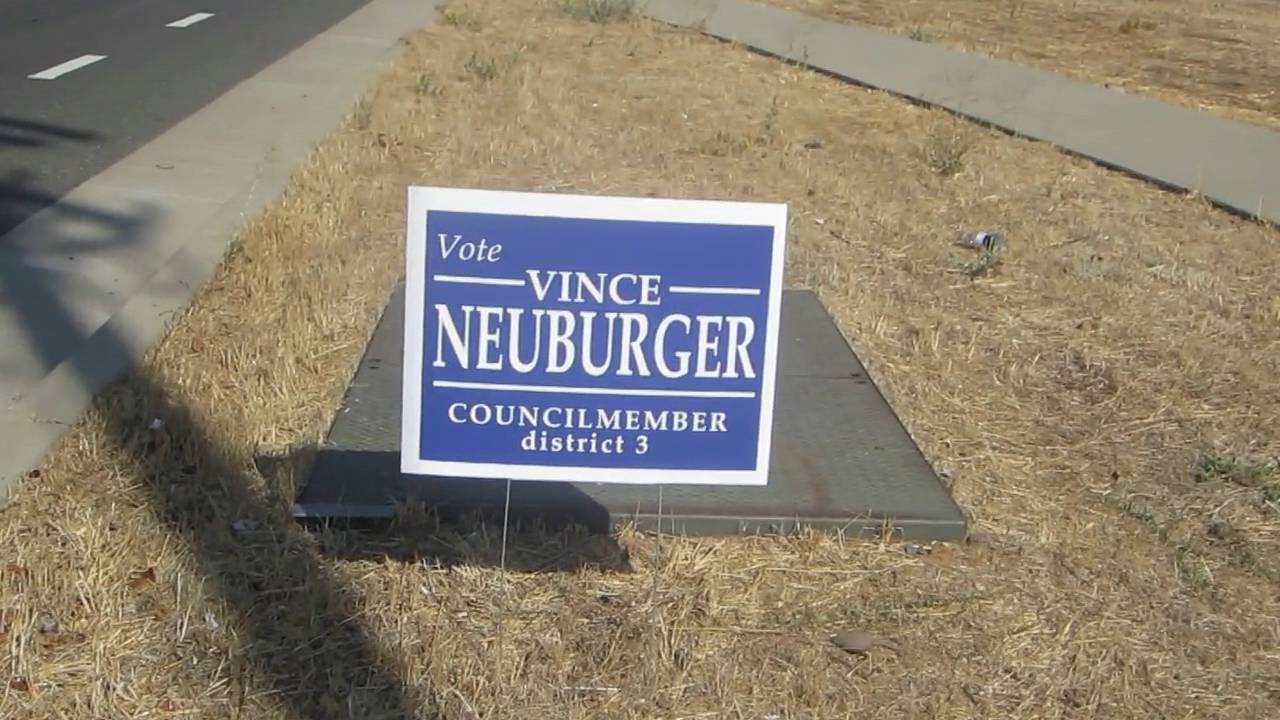 Vincent Neuburger For Elk Grove City Council Signs 2016 - YouTube