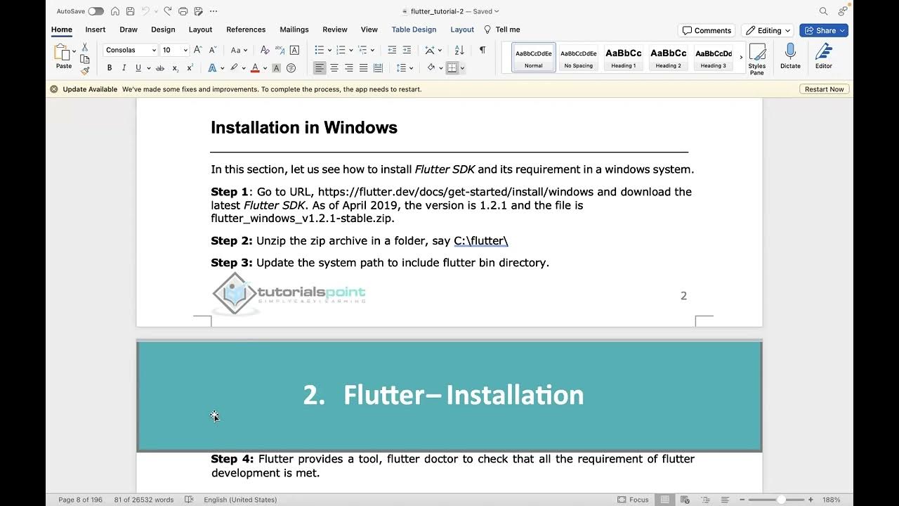 Fall 2023 - MAD - Introduction to Flutter Development - Lecture 1 - YouTube