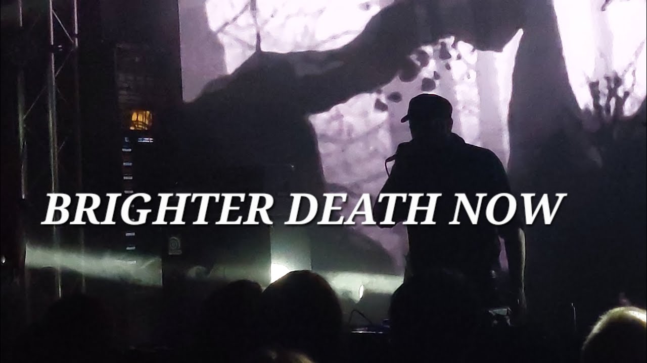 BRIGHTER DEATH NOW live @ slaktkyrkan, stockholm 2025 04 11 - YouTube