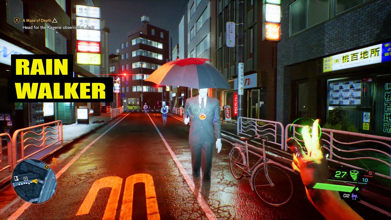 Ghostwire Tokyo Pc Gameplay | Akito and Rain Walker Fight Scene ...