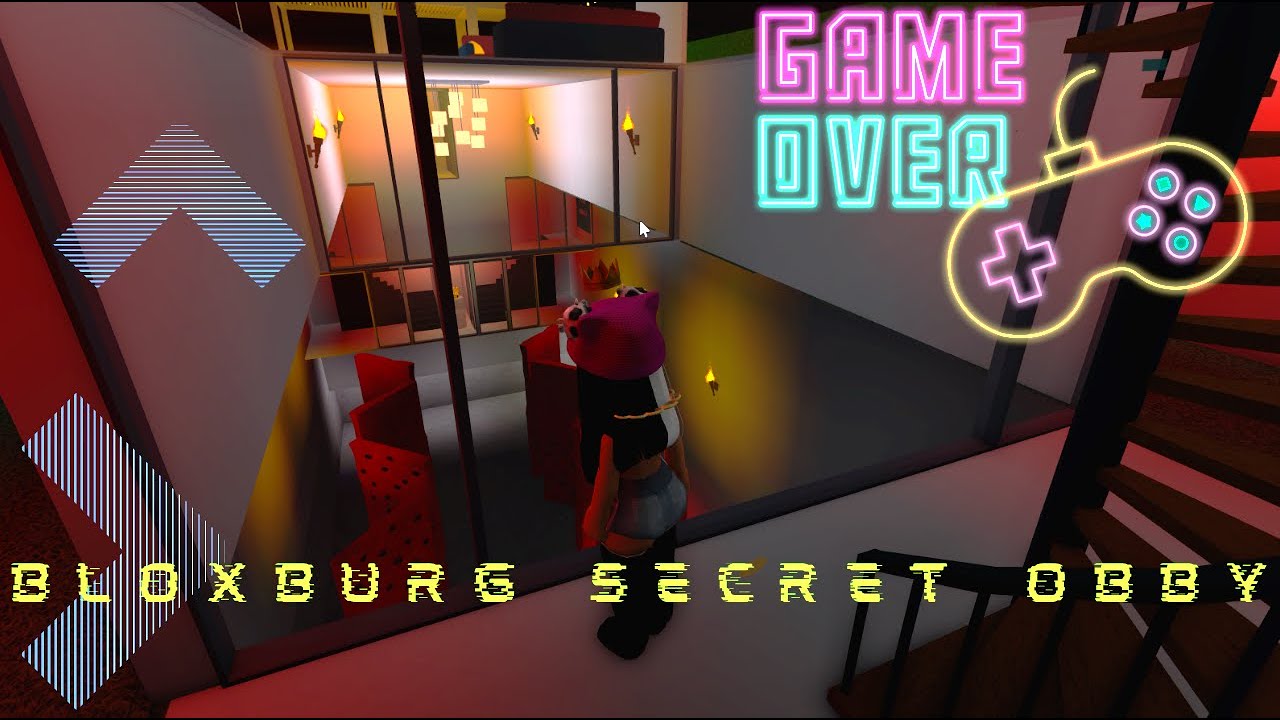Roblox - Secret Obby In Bloxburg - YouTube