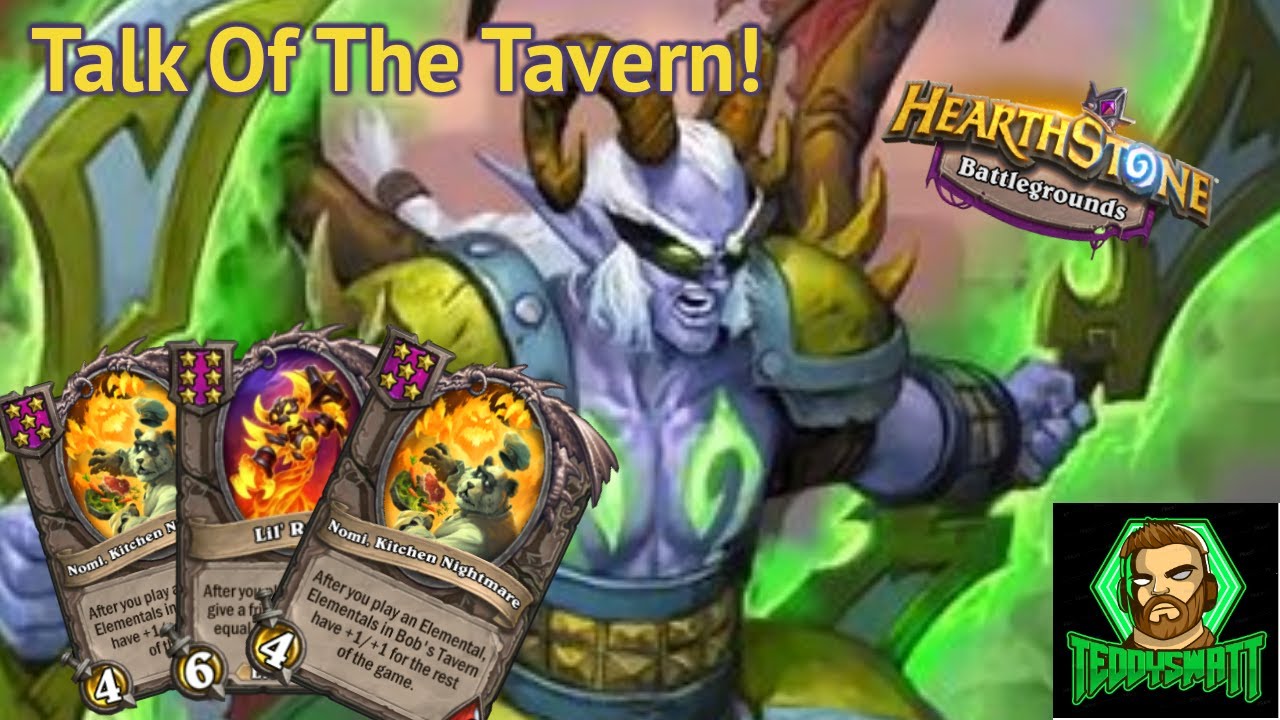 Kurtrus Ashfallen Talk Of The Tavern! Hearthstone Battlegrounds - YouTube