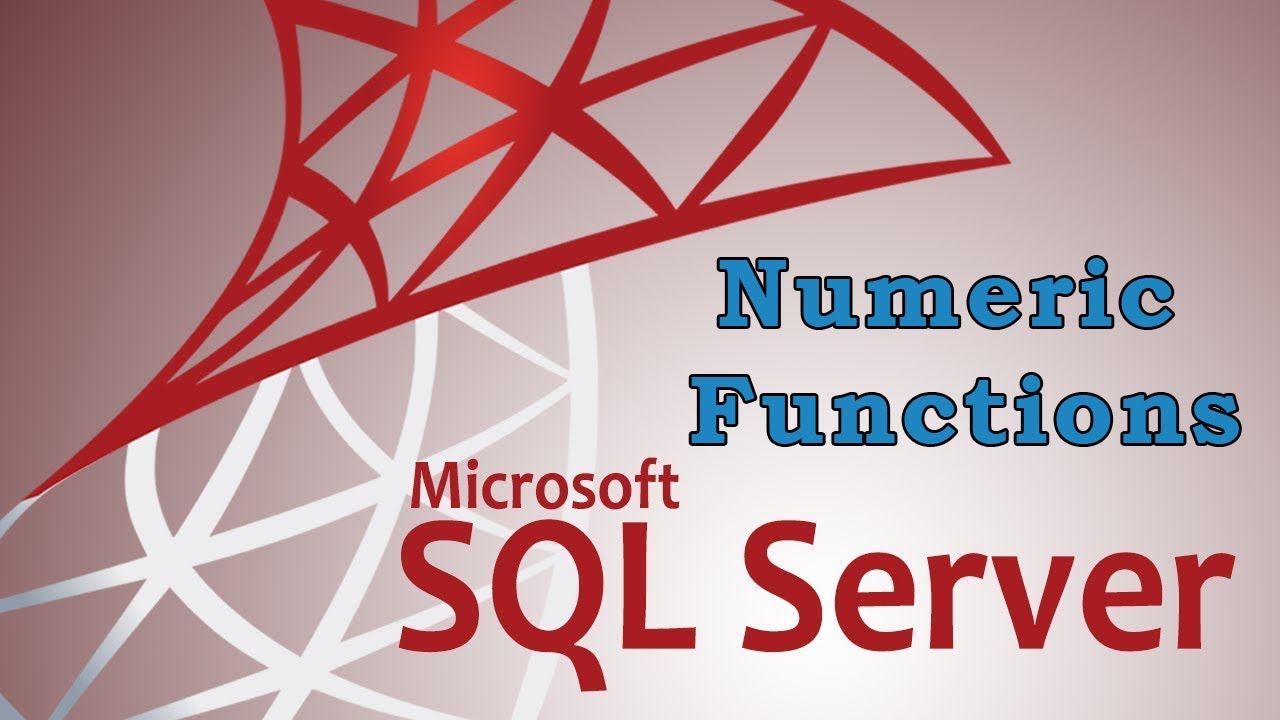 How To Use SQL Server Numeric Functions With Examples In Urdu And Hindi How To Use SQL Server Numeric Functions With Examples In Urdu And Hindi