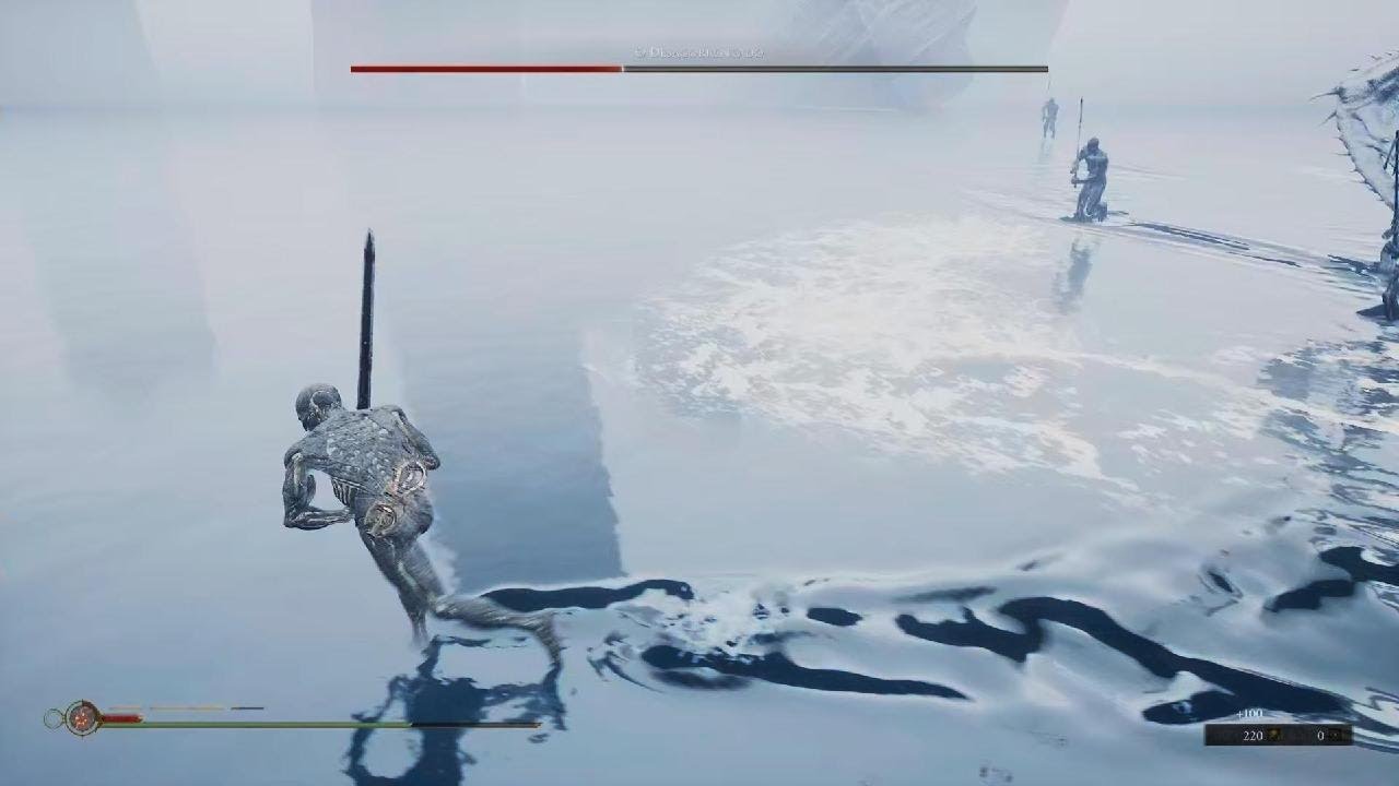 Mortal Shell The Unchained Boss Obsidian Dark Form - YouTube