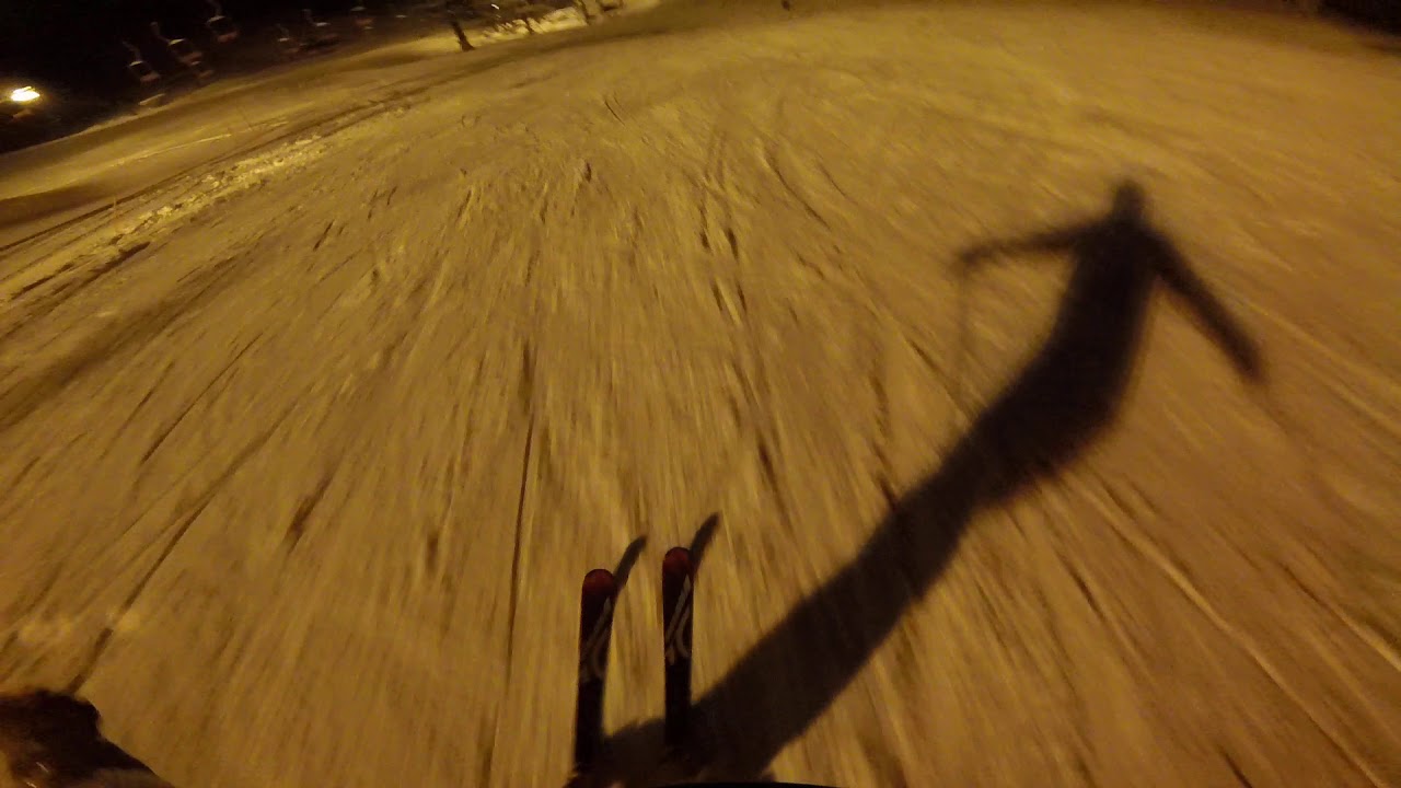 19-20 Winter : TEINE ; Night Ski, Dec 13 - YouTube