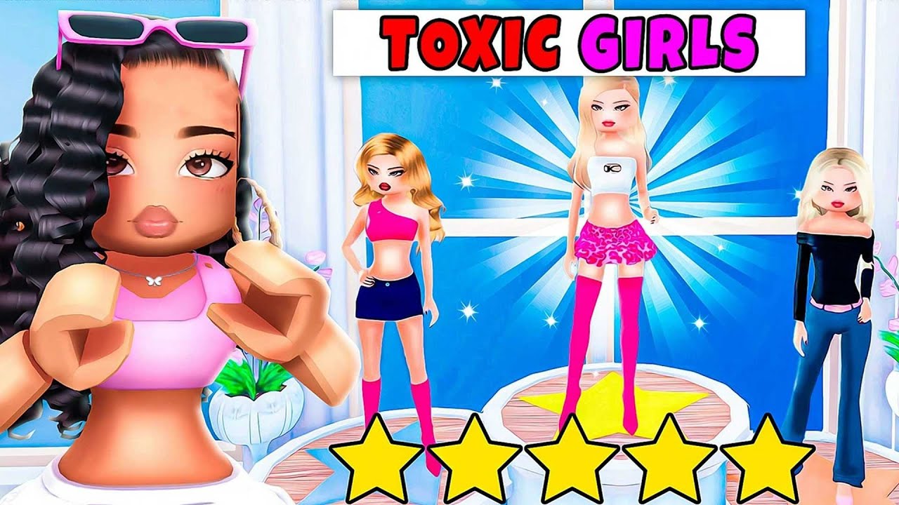 I Joined TOXIC BADDIES Dress To Impress Server.. - YouTube