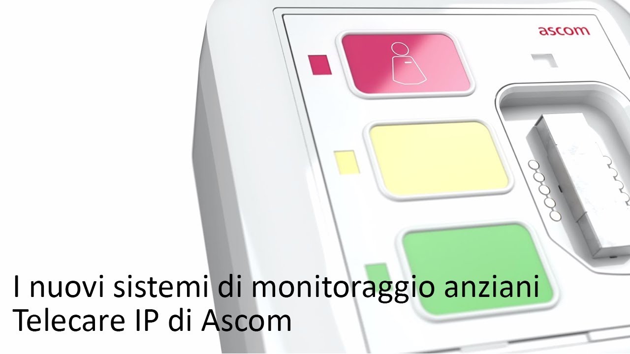 I nuovi sistemi di monitoraggio anziani Telecare IP di Ascom - YouTube